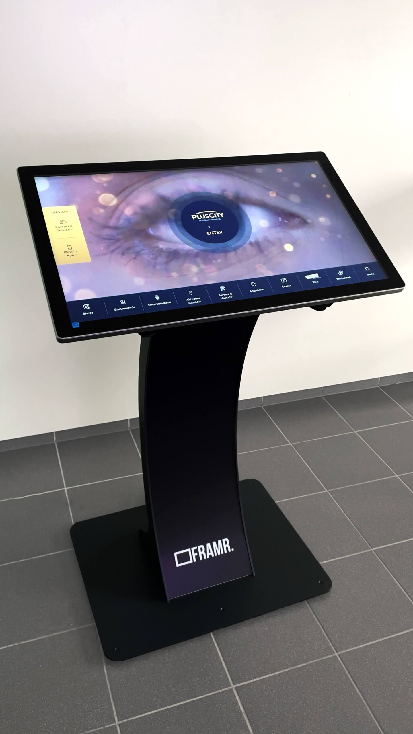 Interactive Signage by FRAMR.